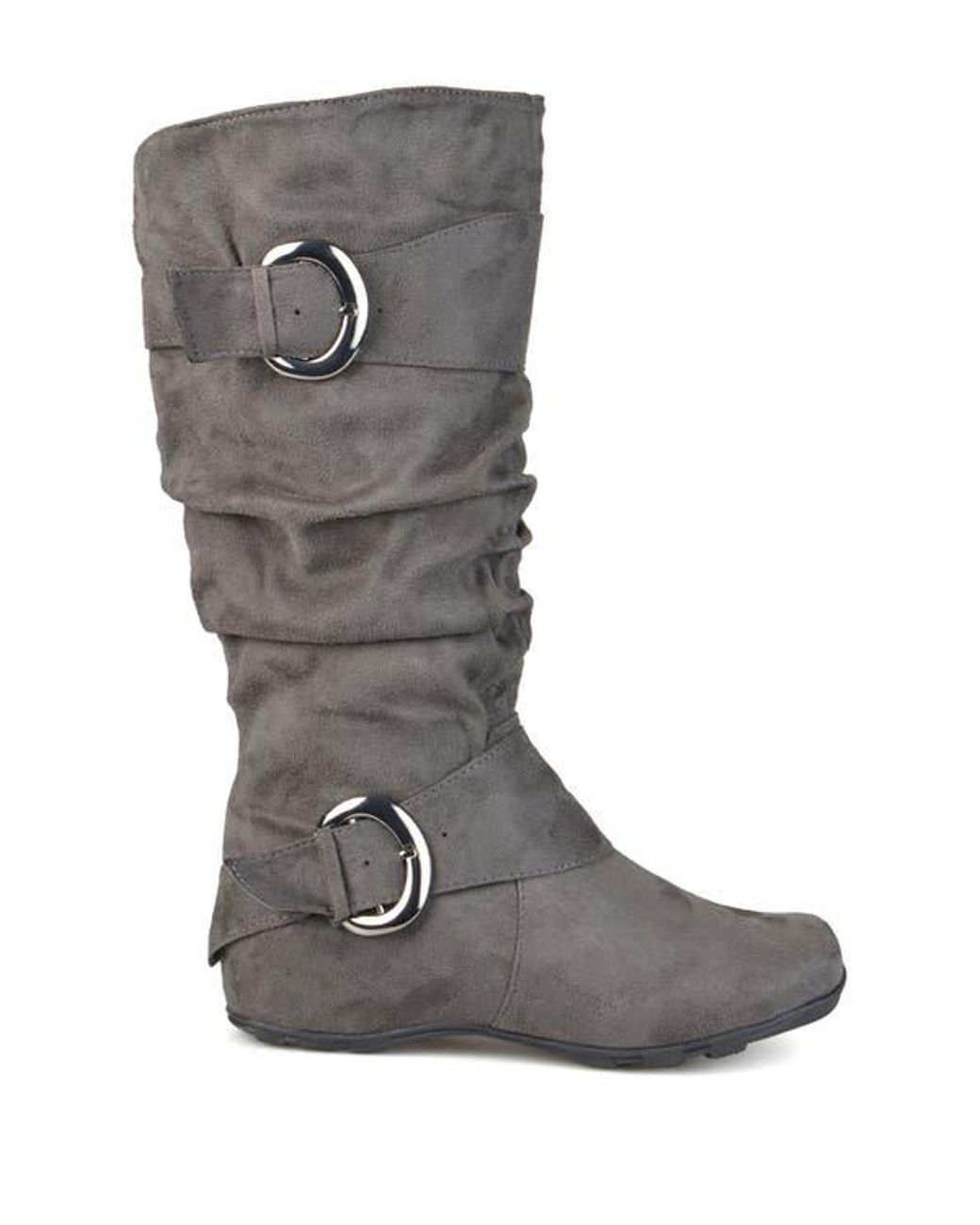 Journee Collection Journee Jester Extra Wide Calf Side Buckle Tall Boot ...