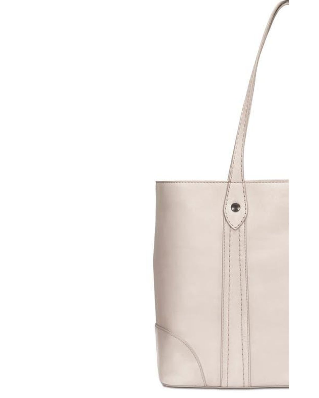 Frye Melissa Leather Shopper in Natural | Lyst
