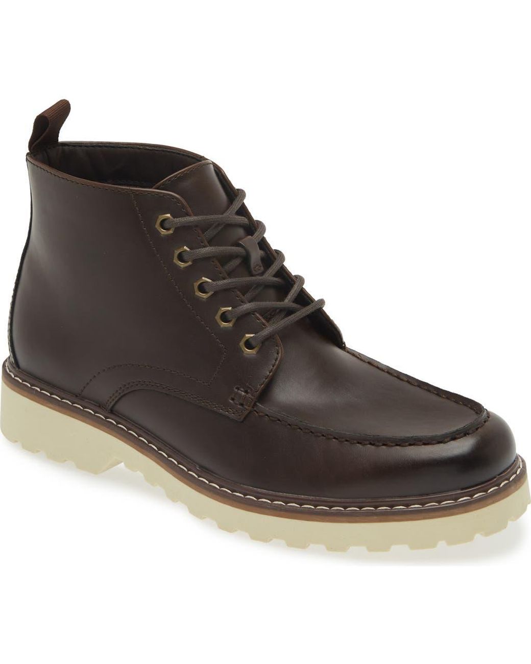 Abound Paxton Apron Toe Lug Boot in Black for Men | Lyst