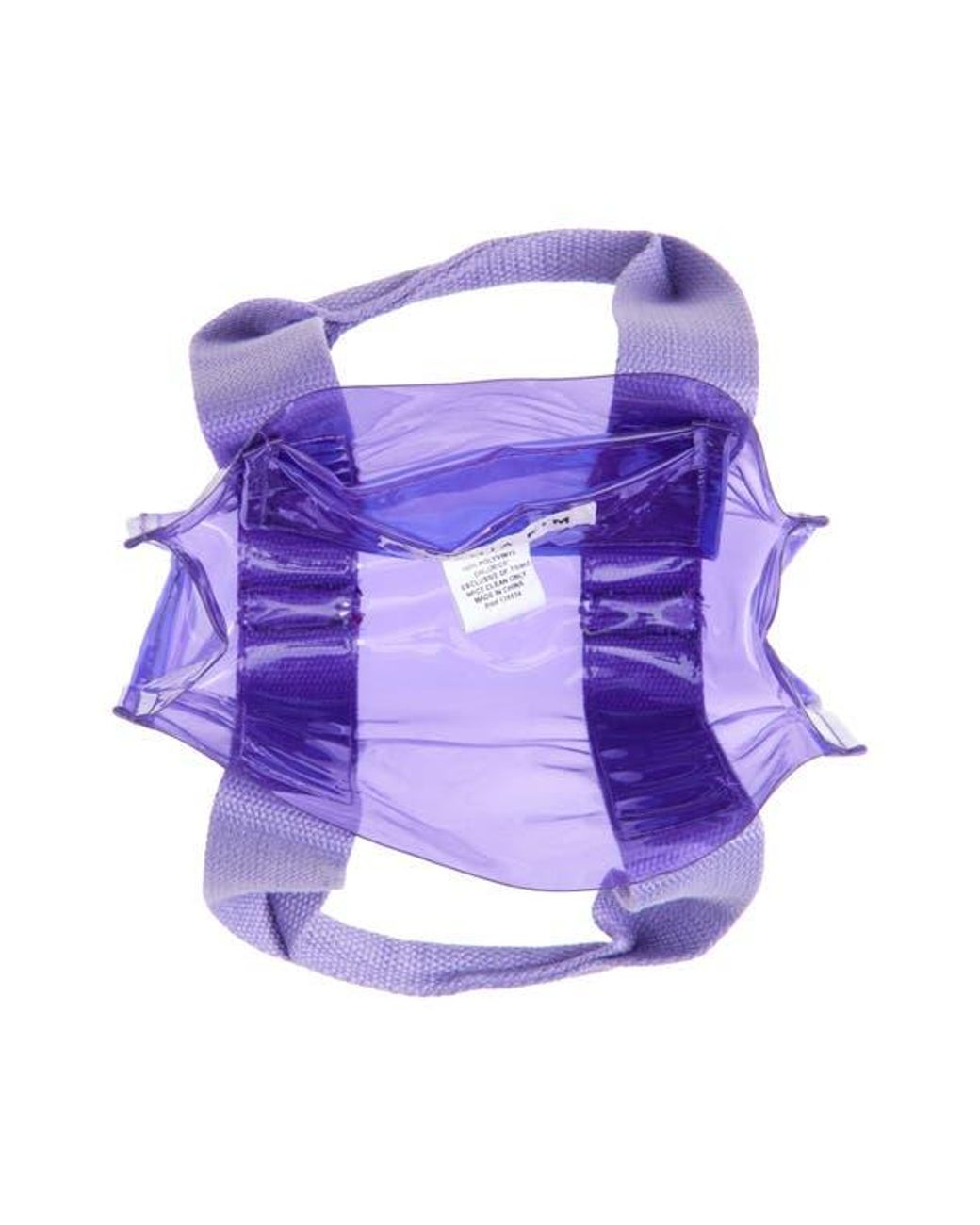 Eugenia Kim Toto Transparent Mini Tote Bag in Purple | Lyst