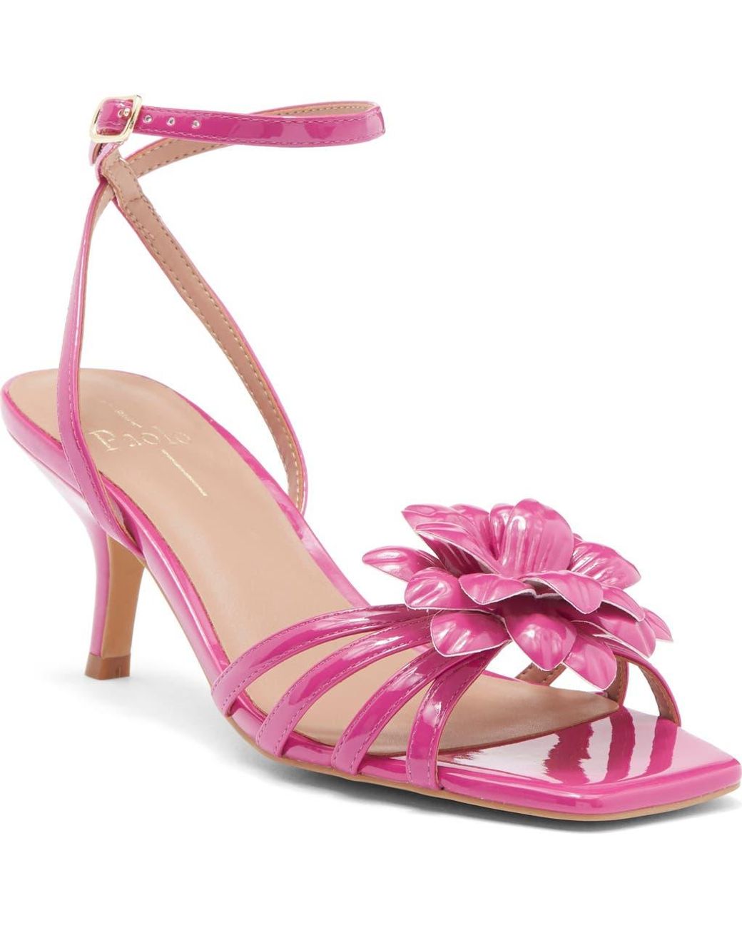Linea Paolo Candice Flower Sandal in Pink | Lyst