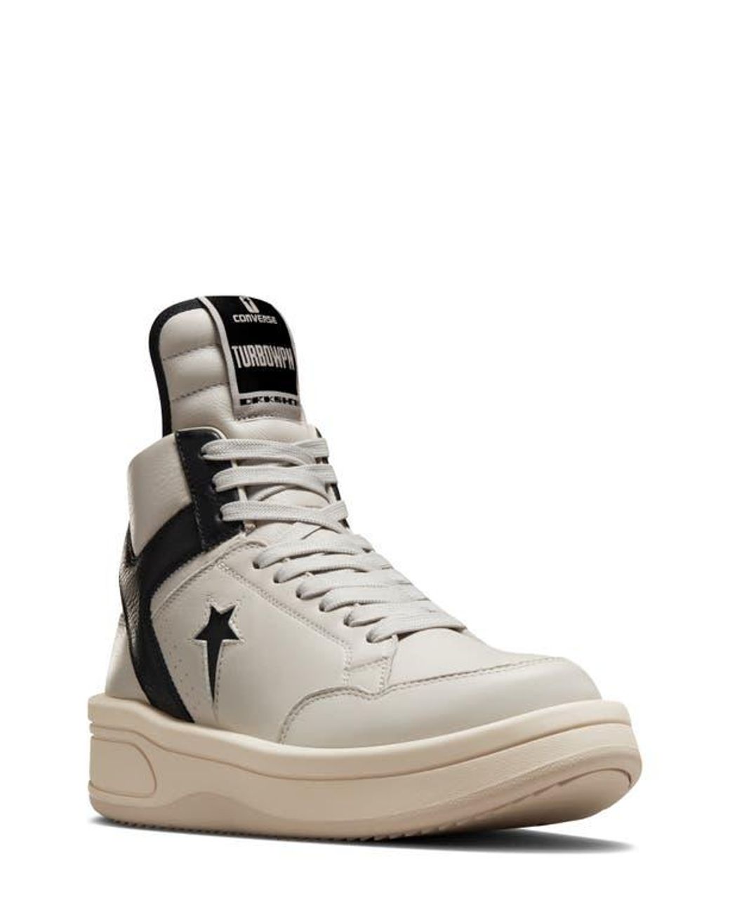 Converse X Drkshdw Turbowpn Limited Edition High Top Sneaker in White ...