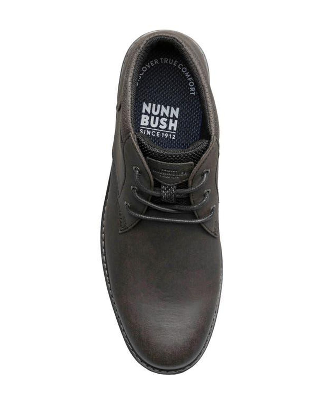 Nunn Bush Delton Plain Toe Chukka Boot in Black for Men | Lyst