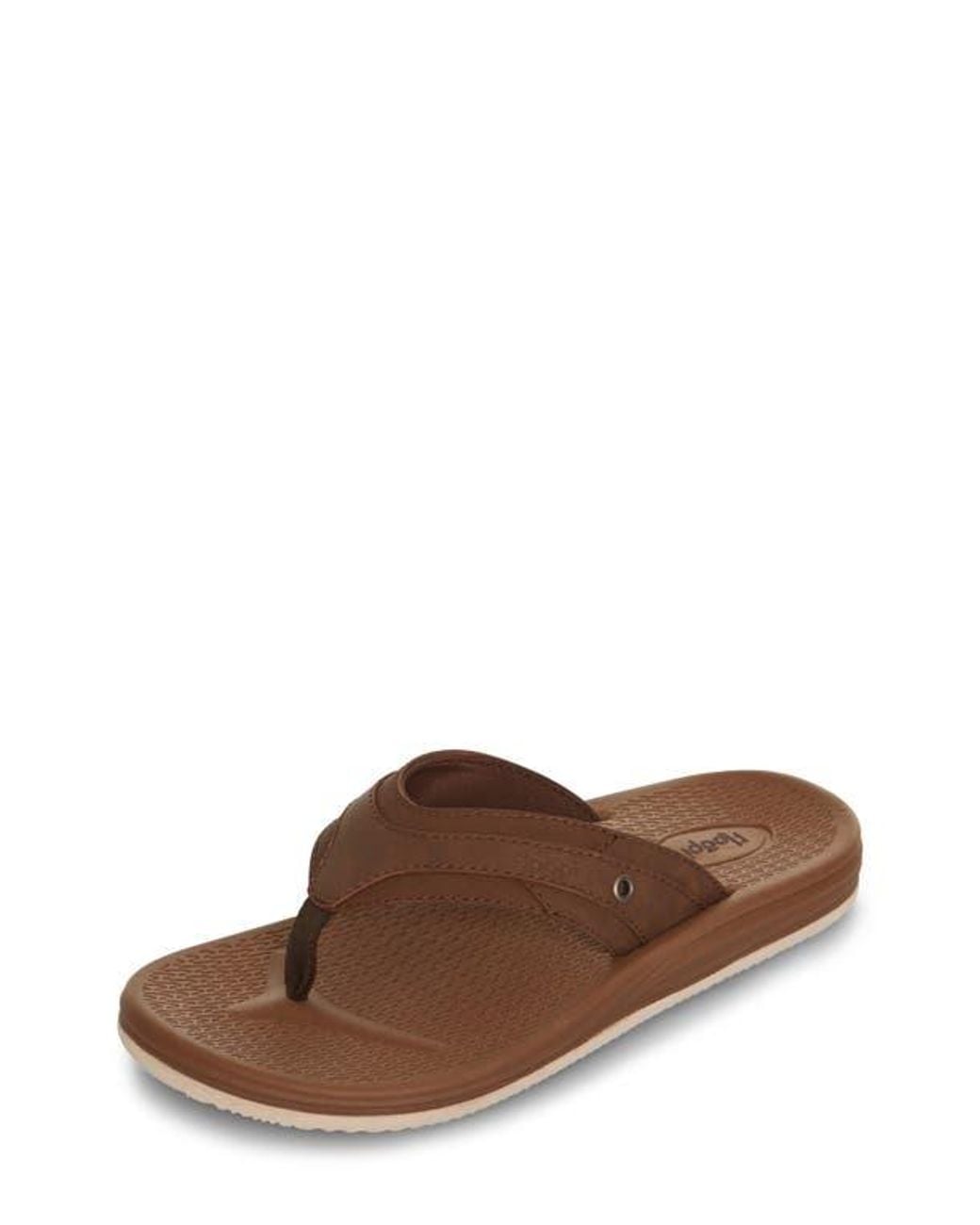FLOOPI Daniel Comfort Thong Flip Flop in Brown for Men | Lyst