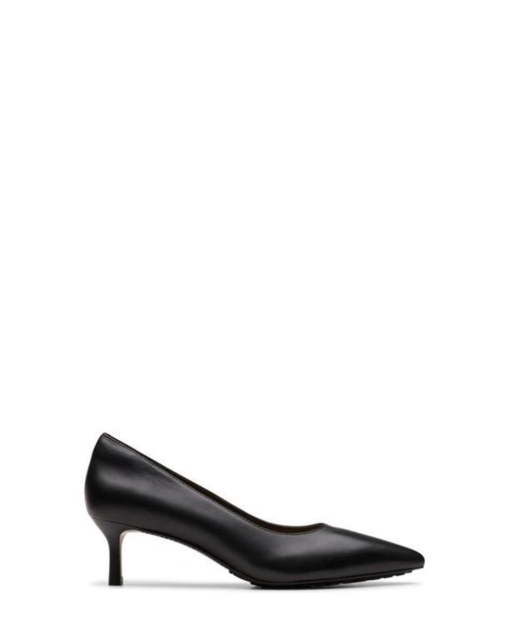 Clarks Adela Court Pump in Black | Lyst