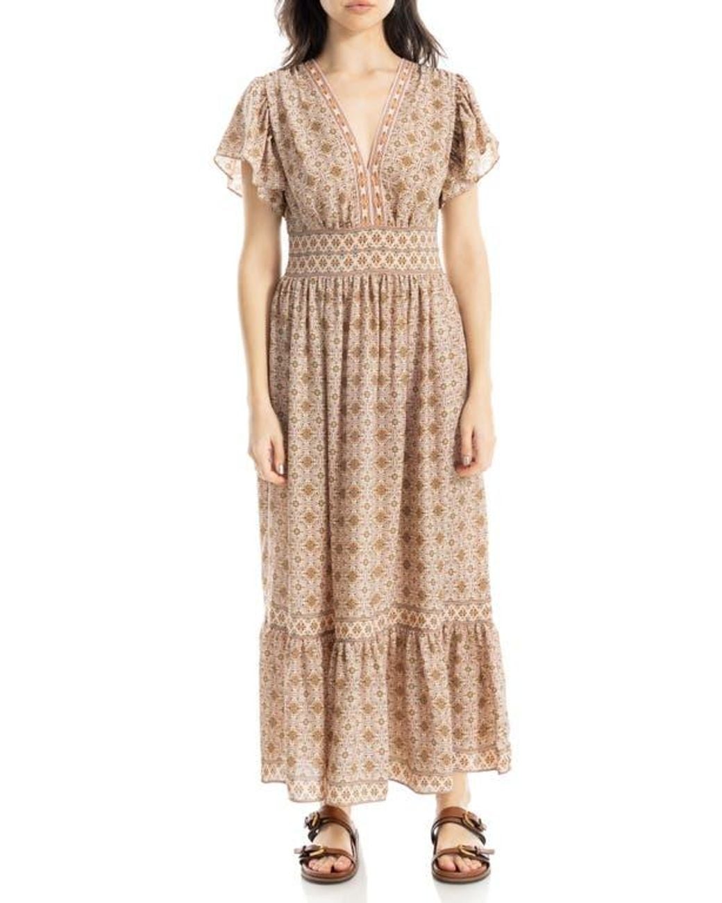 Great Description About Max Studio Flutter Sleeve Dress