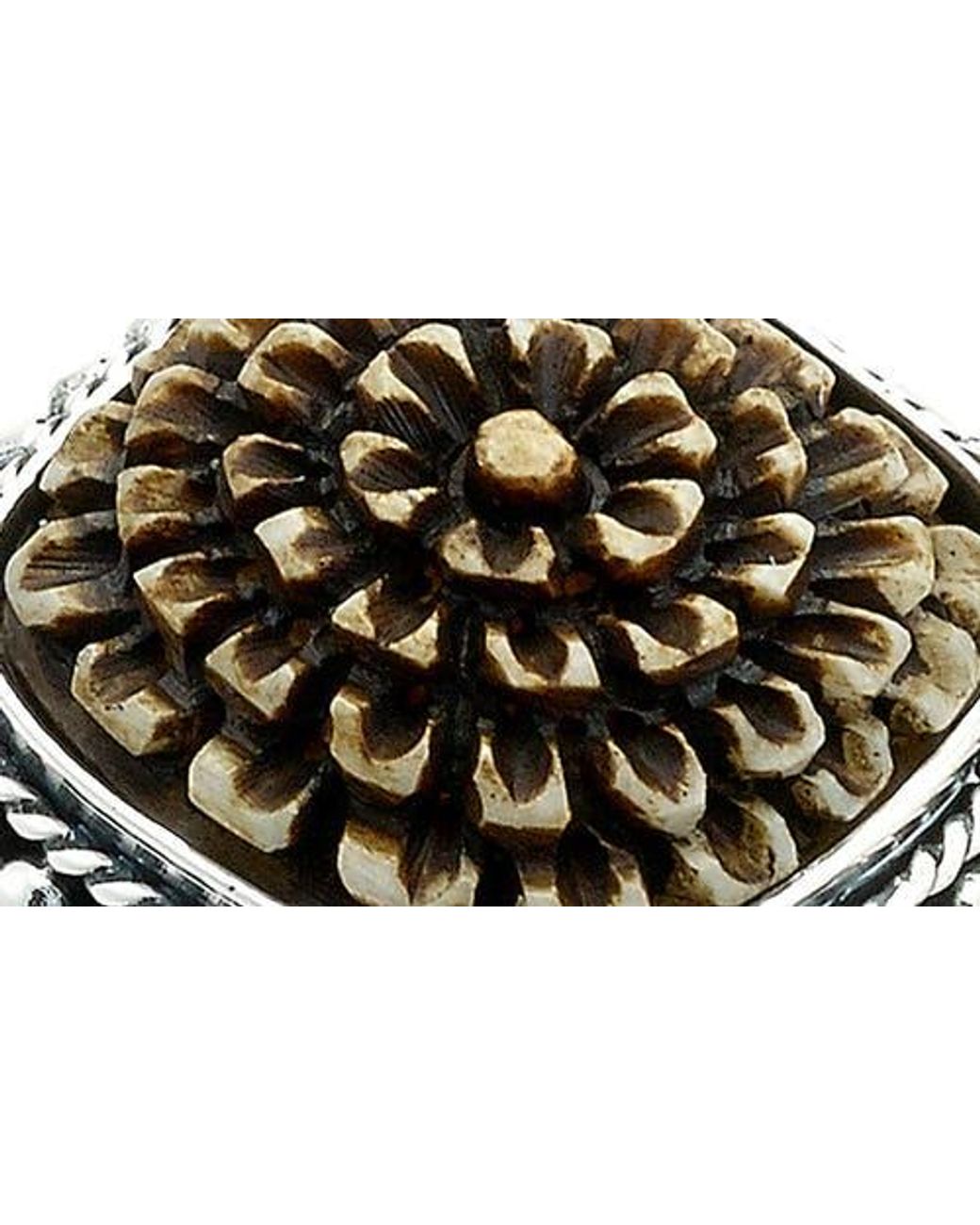 Samuel B. Carved Bone Ring in Brown | Lyst