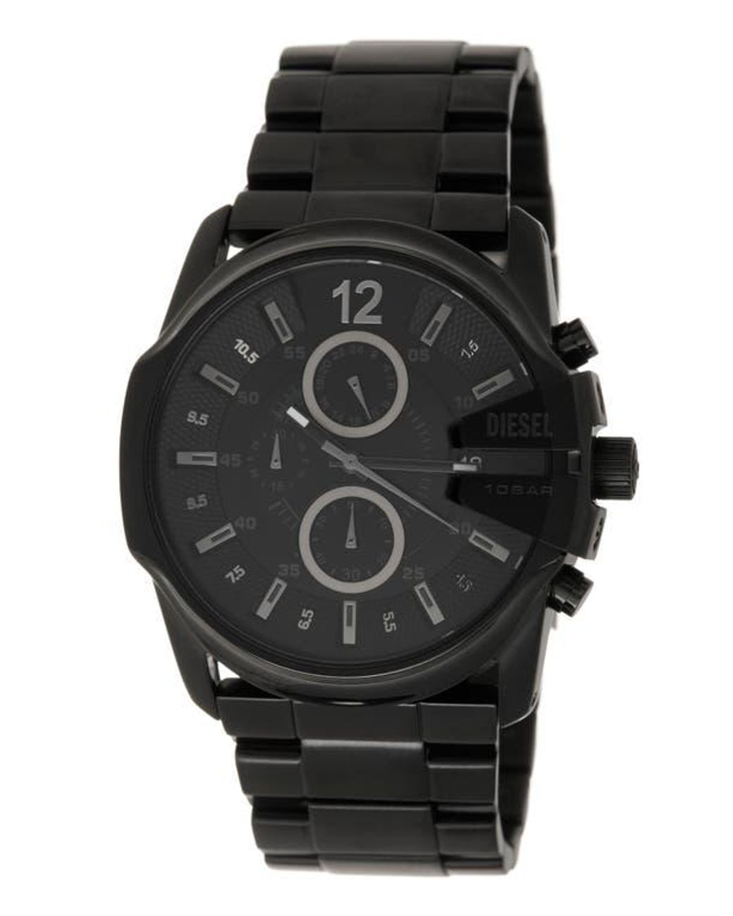 DIESEL 'Master Chief' Chronograph Bracelet Watch, 45Mm in Black for Men ...