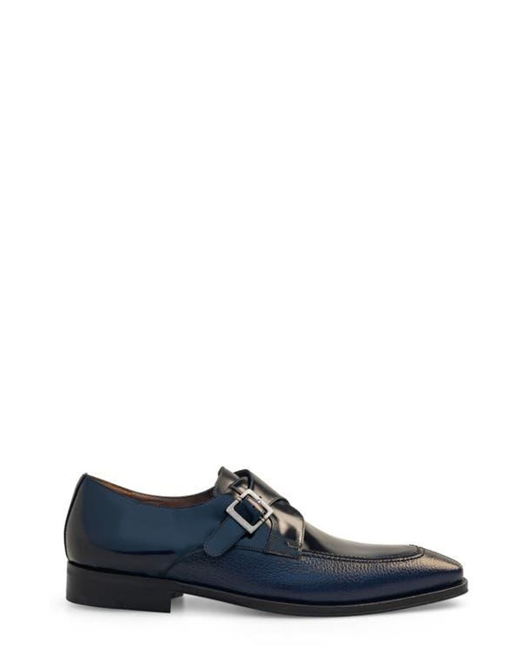 Mezlan Monk Shoe in Blue for Men | Lyst