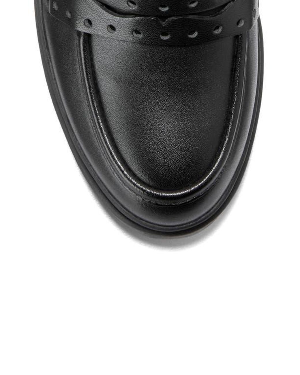 Cole Haan Paderma Penny Loafer Pump in Black | Lyst