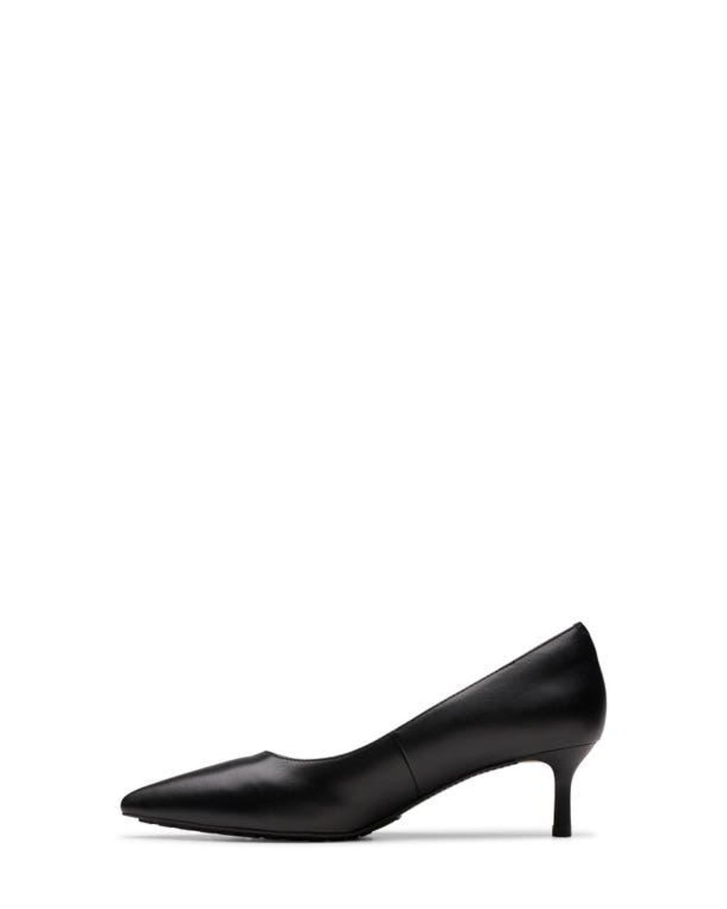 Clarks Adela Court Pump in Black | Lyst