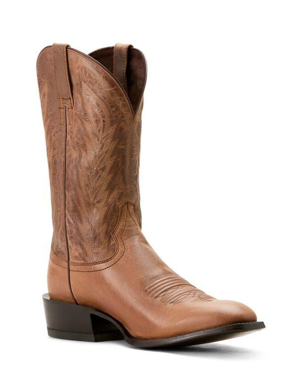 Ariat Willie French Toe Western Boot in Brown for Men | Lyst