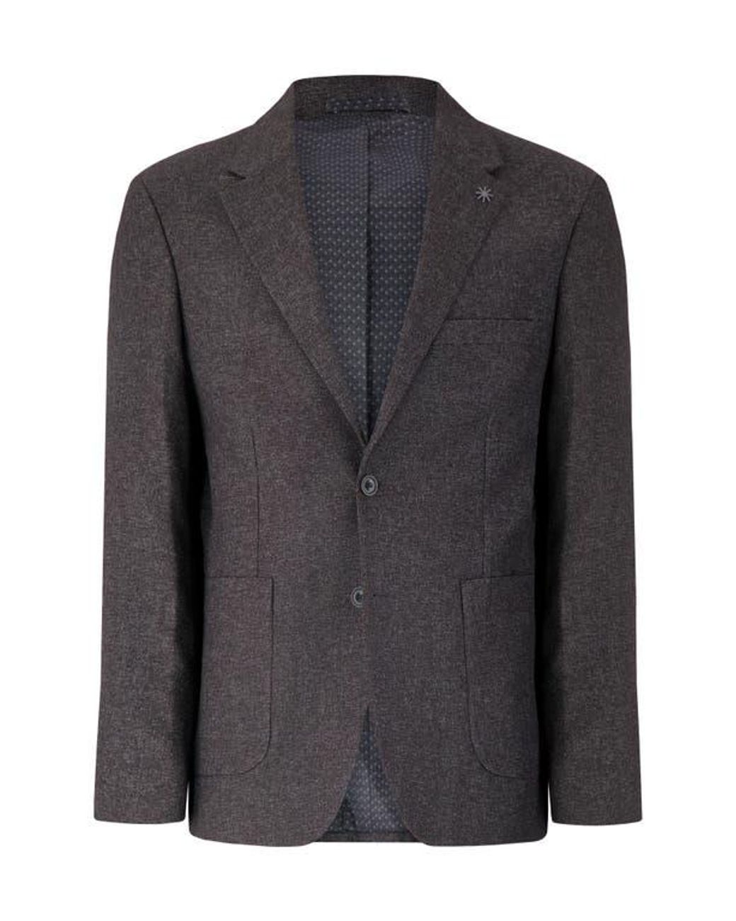 Report Collection Speckled Look Recycled Polyester Blend Sport Coat in ...