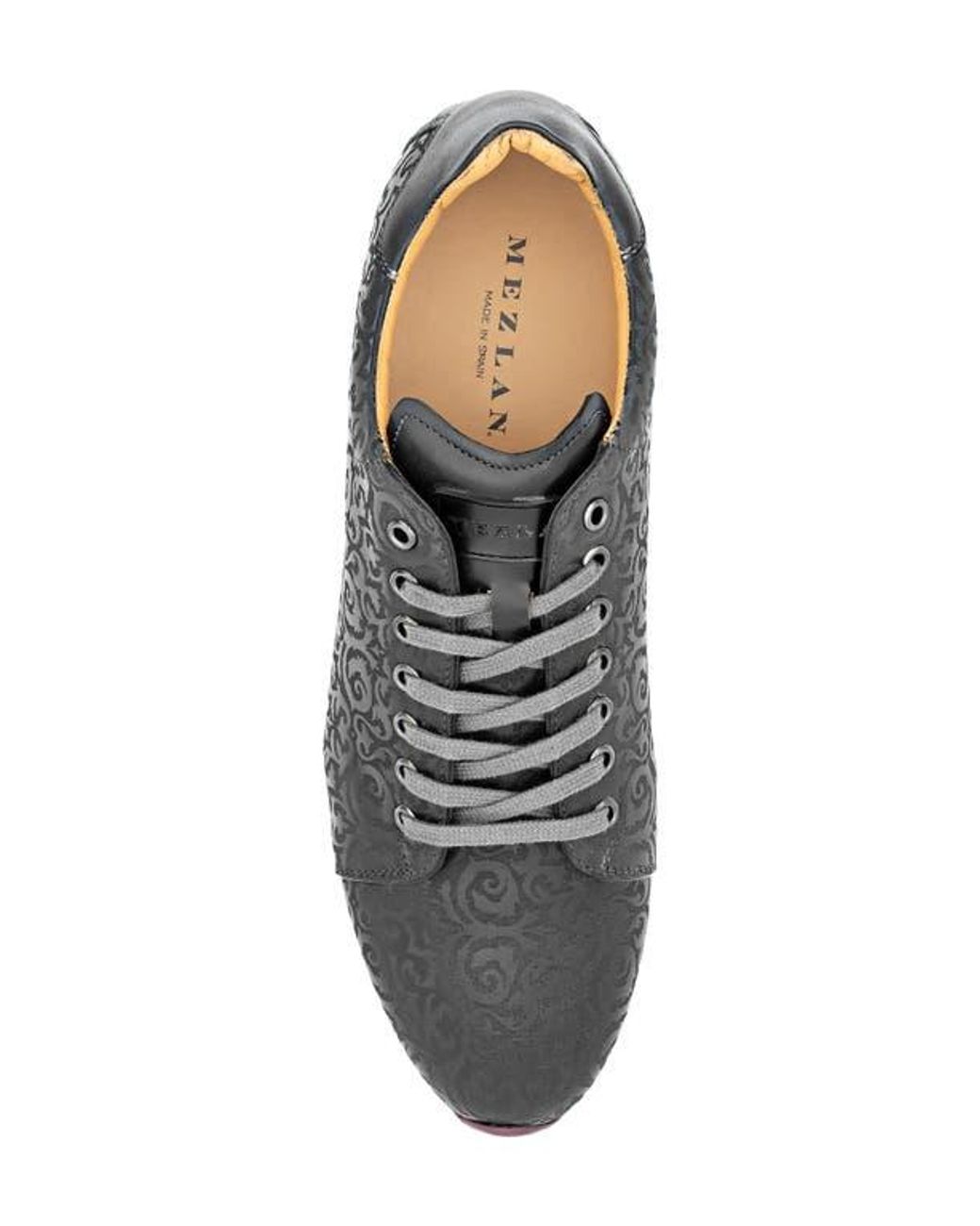Mezlan Portico Low Top Sneaker in Gray for Men | Lyst