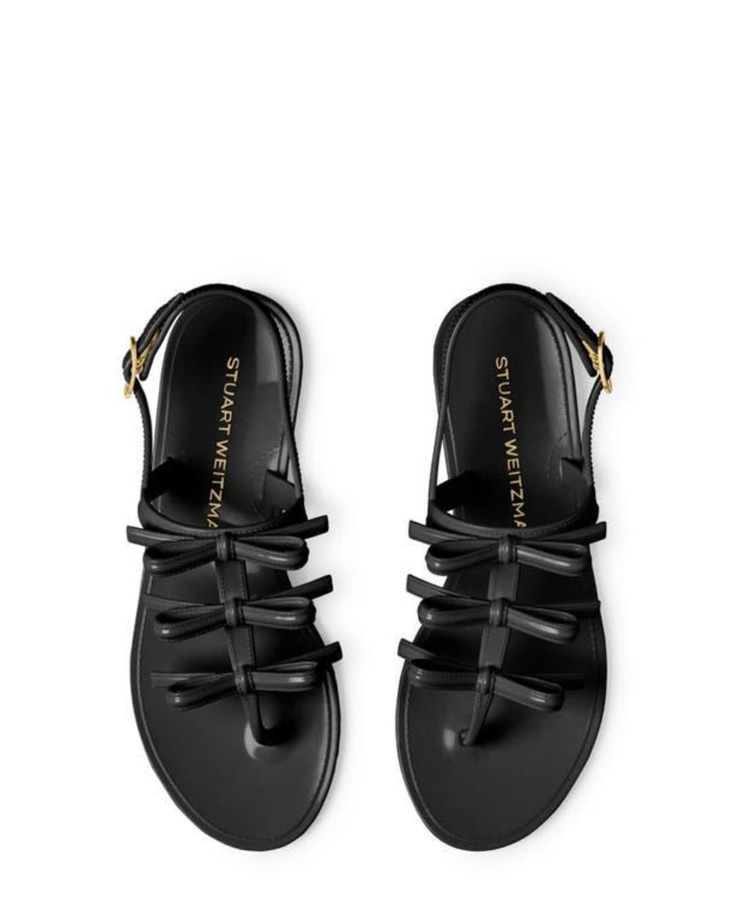 Stuart Weitzman Felicity Jelly Sandal in White | Lyst