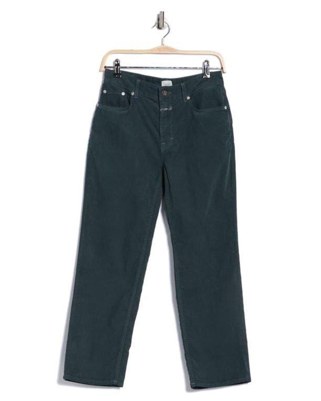 Closed Milo Wide Leg Flare Corduroy Pants in Blue | Lyst