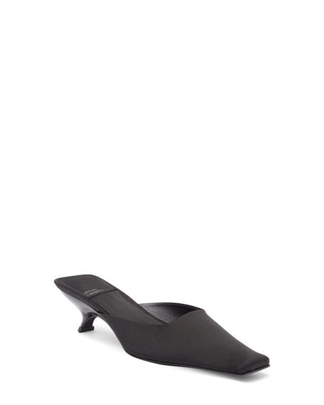 Jeffrey Campbell Esmerelda Square Toe Mule in Black | Lyst