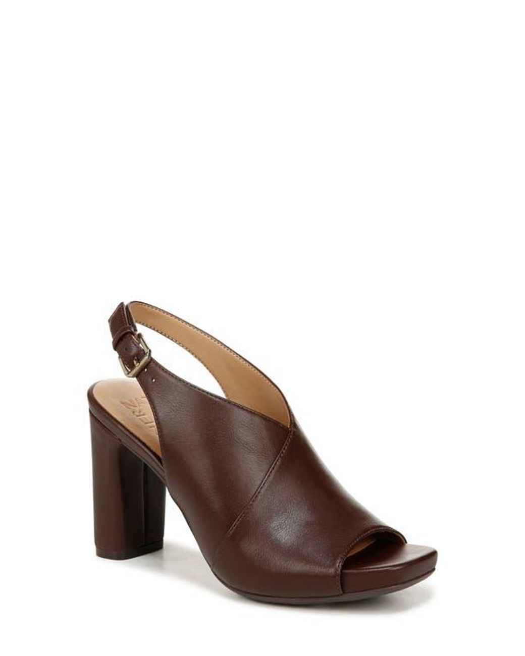 Naturalizer Mason Slingback Mule in Brown | Lyst