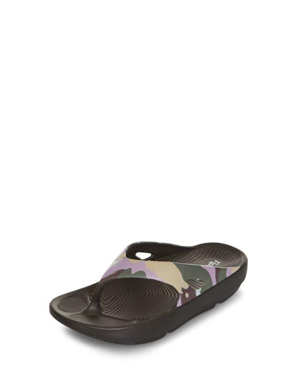 FLOOPI Blair Comfort Flip Flop in Black | Lyst