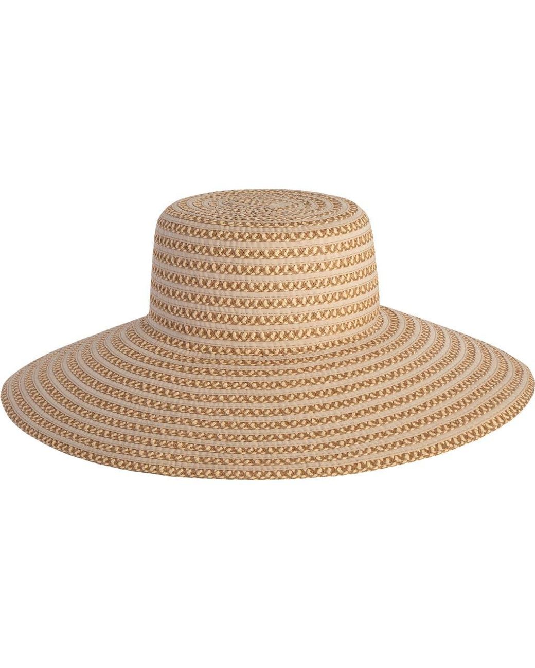 Eric Javits Margot Packable Straw Hat in Natural | Lyst