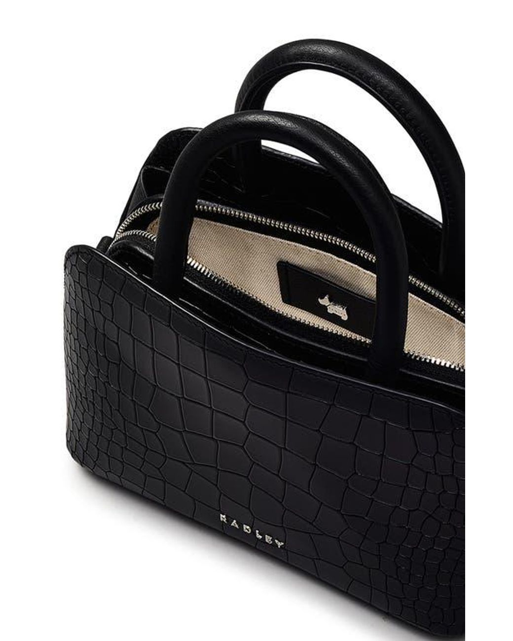 Radley Liverpool Zip Crossbody Bag in Black | Lyst