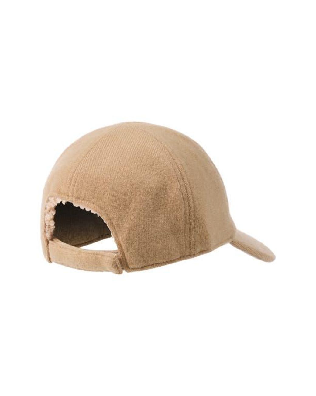 Amicale Wool & Cashmere Faux Shearling Lined Knit Baseball Cap in ...