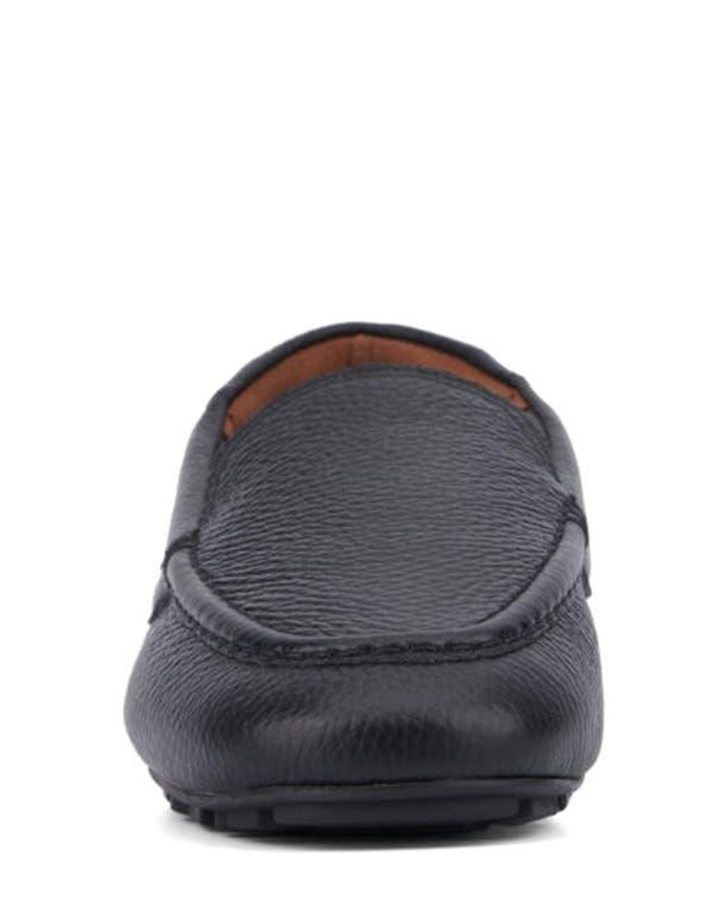 Aquatalia Qaitlin Moc Toe Weatherproof Slip-On Shoe in Blue | Lyst