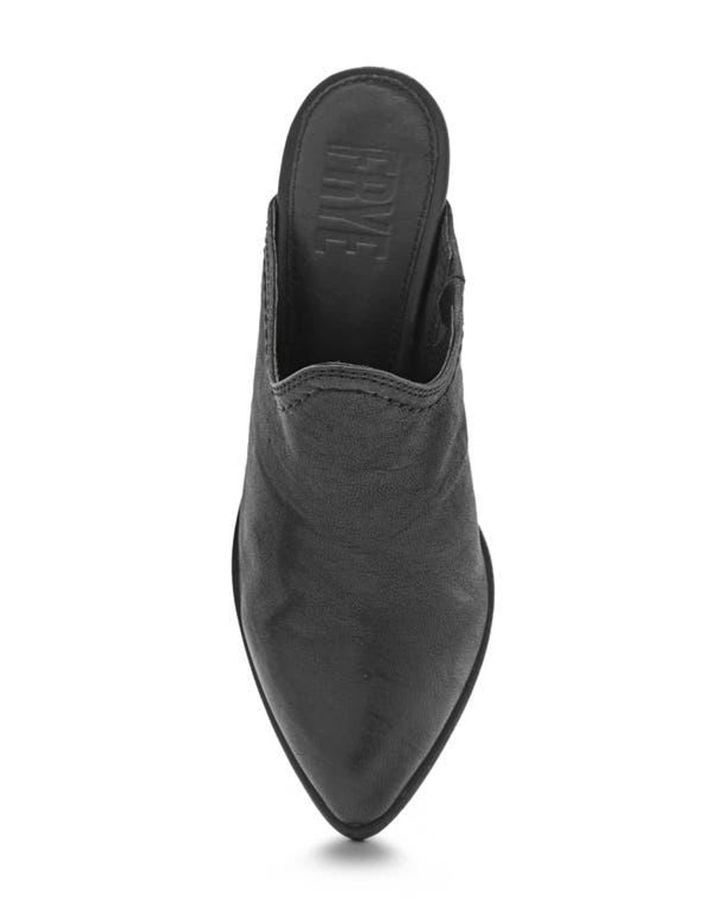 Frye Reed Western Mule in Gray | Lyst