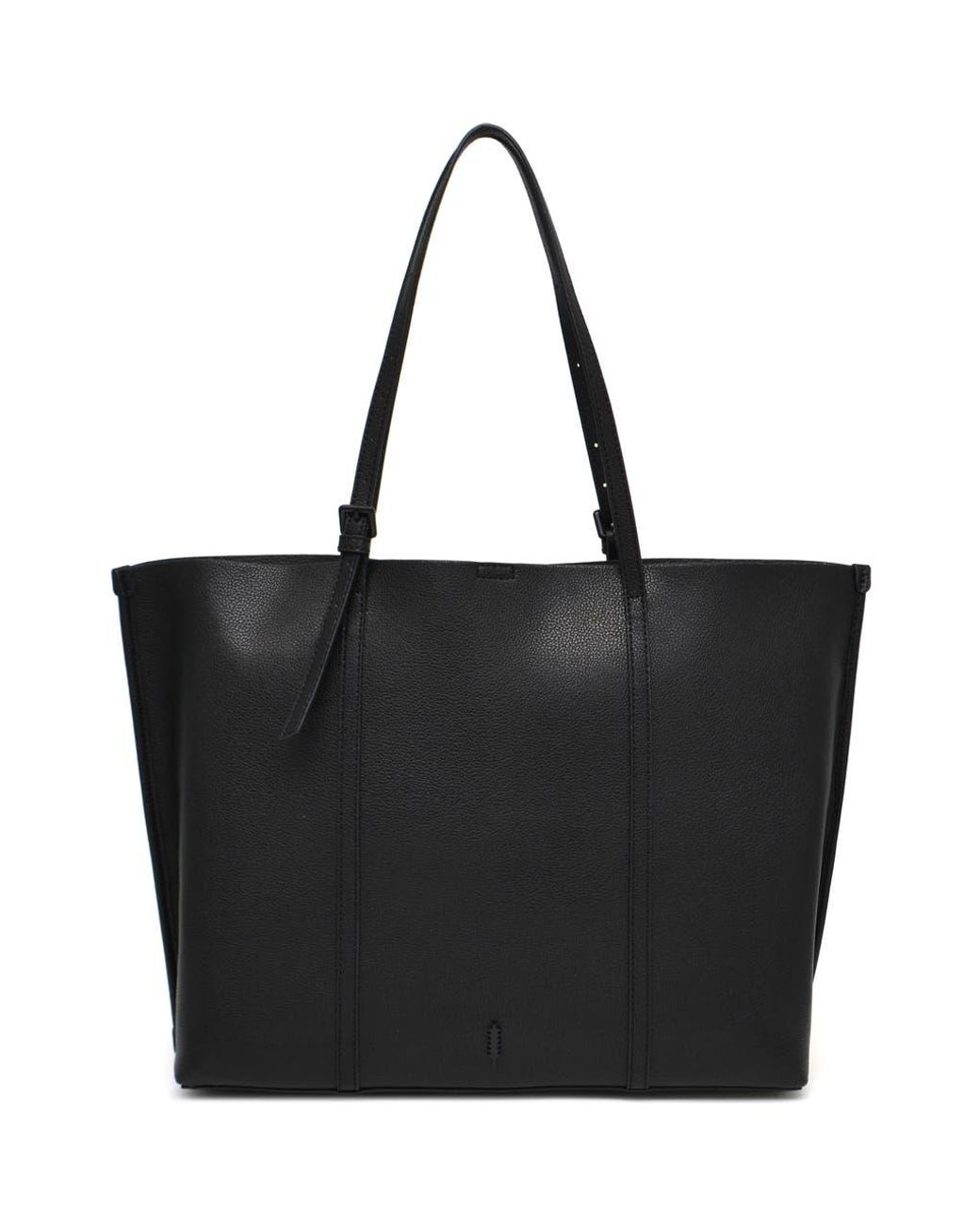 thacker Kay Leather Tote in Black | Lyst