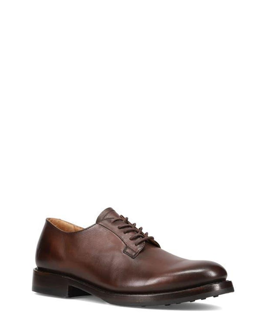 Frye Dylan Plain Toe Oxford in Brown for Men | Lyst