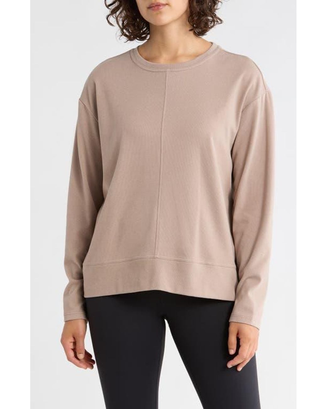 Marika Riley Pullover in Natural | Lyst