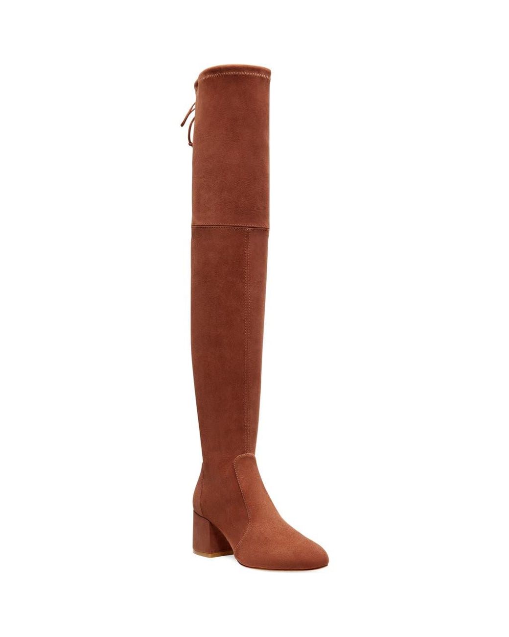 Stuart Weitzman Flareland Over The Knee Boot in Brown | Lyst