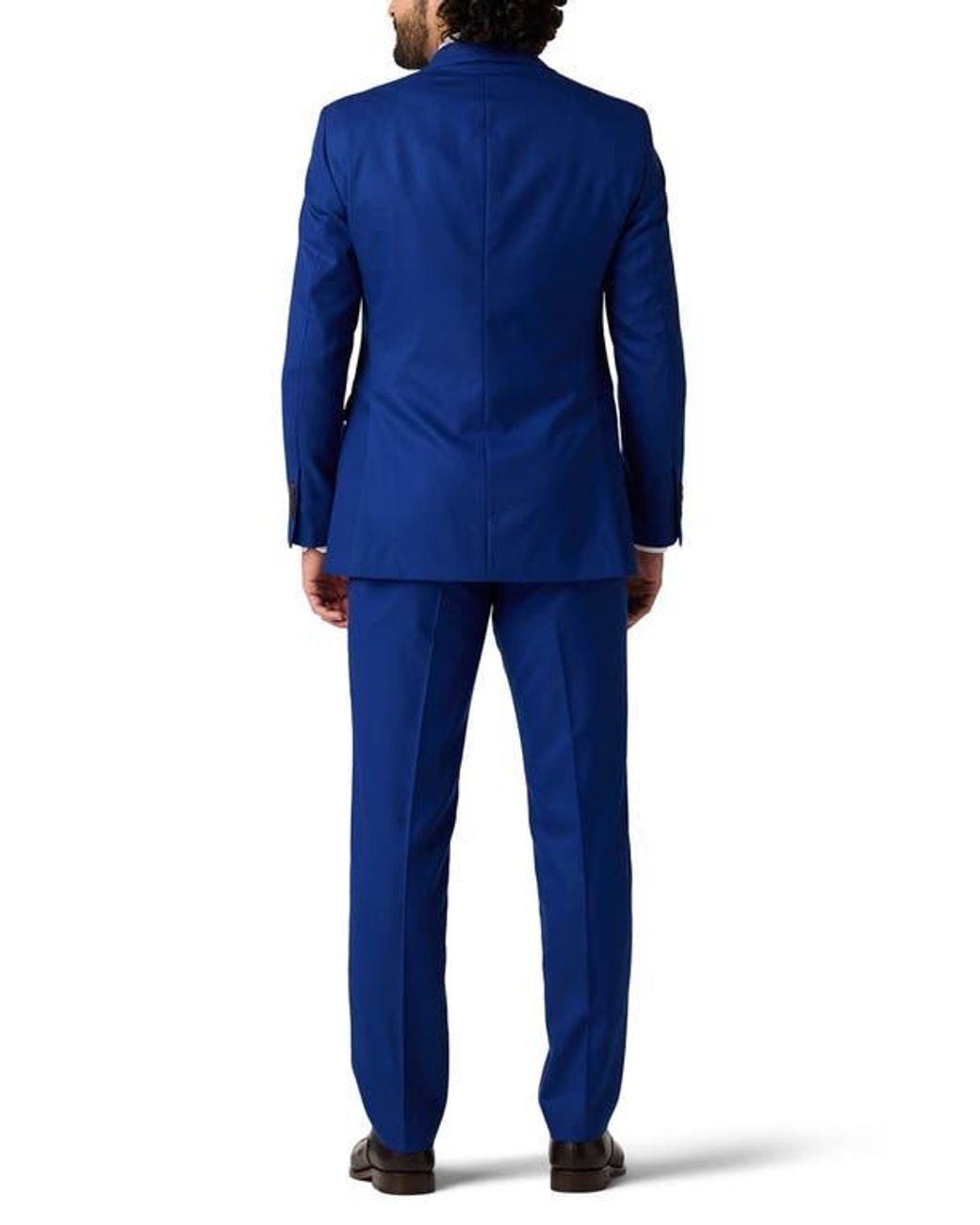 ALTON LANE Performance Tailored Fit Suit in Blue for Men | Lyst