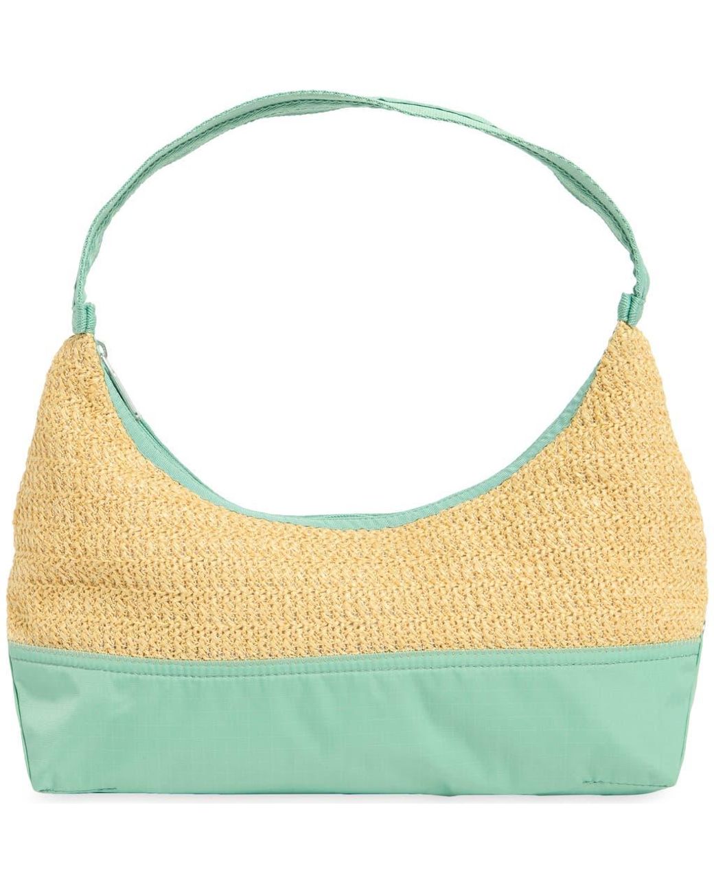 LeSportsac Colorblock Raffia Shoulder Bag in Yellow | Lyst