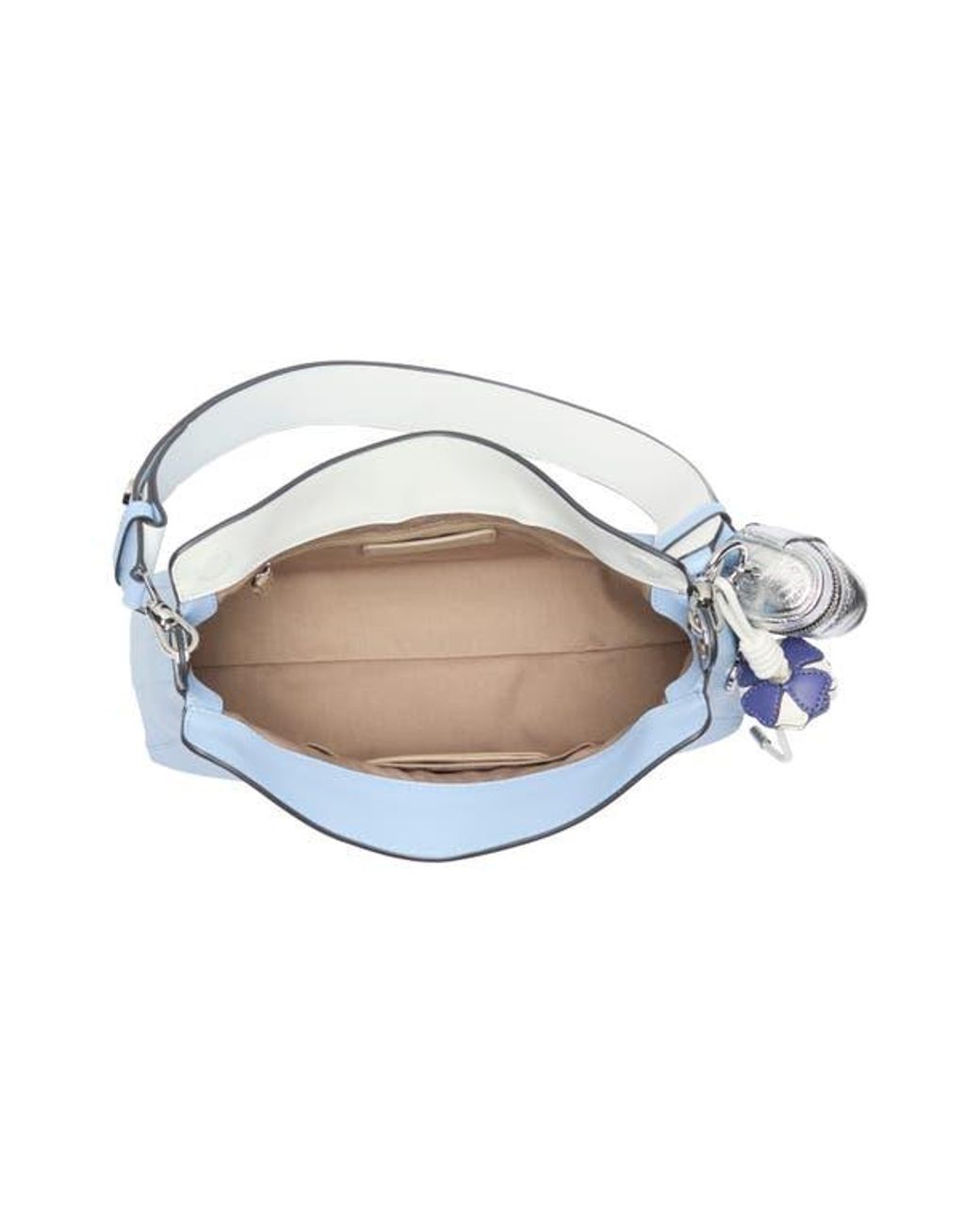 KARL LAGERFELD Nikole Crossbody Bag in Blue | Lyst