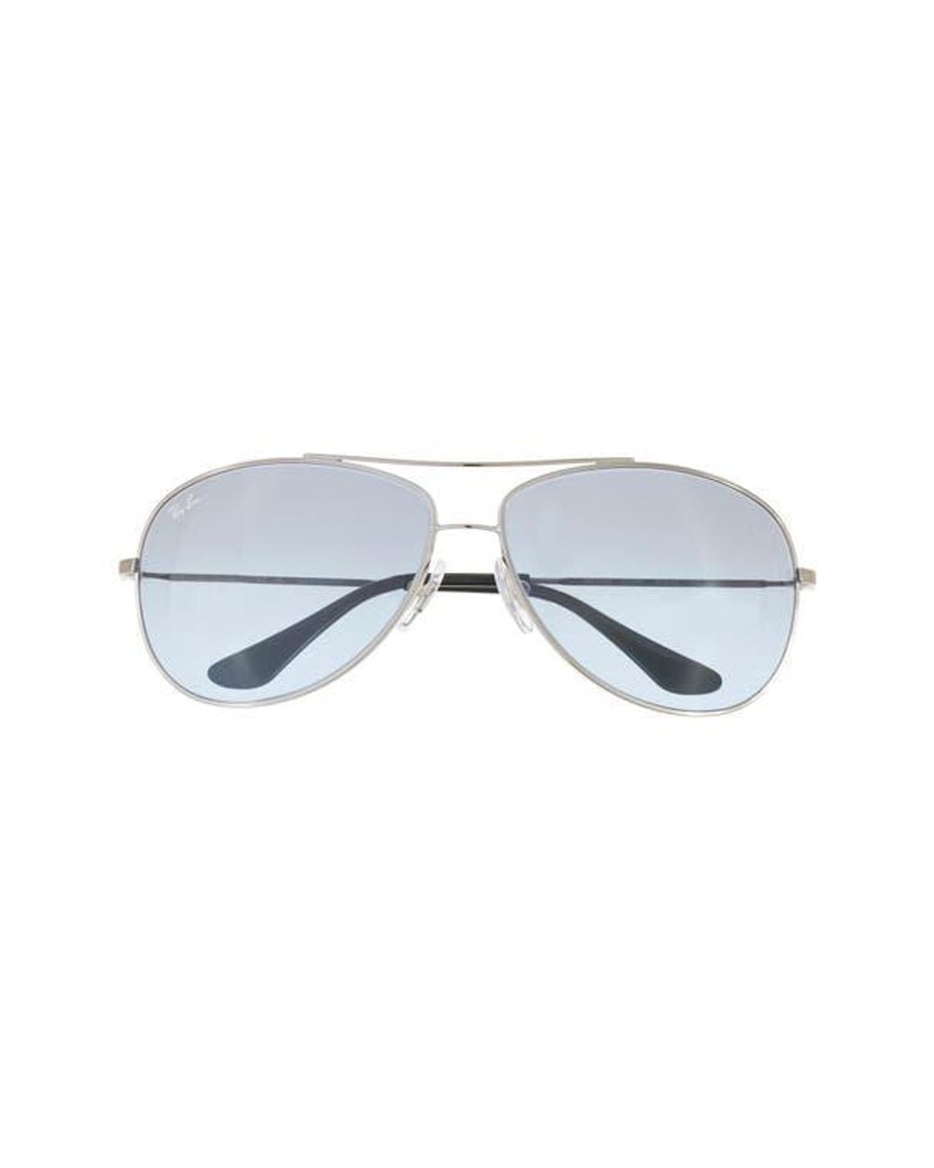 Ray-Ban Aviator Sunglasses Double Bridge in Blue | Lyst
