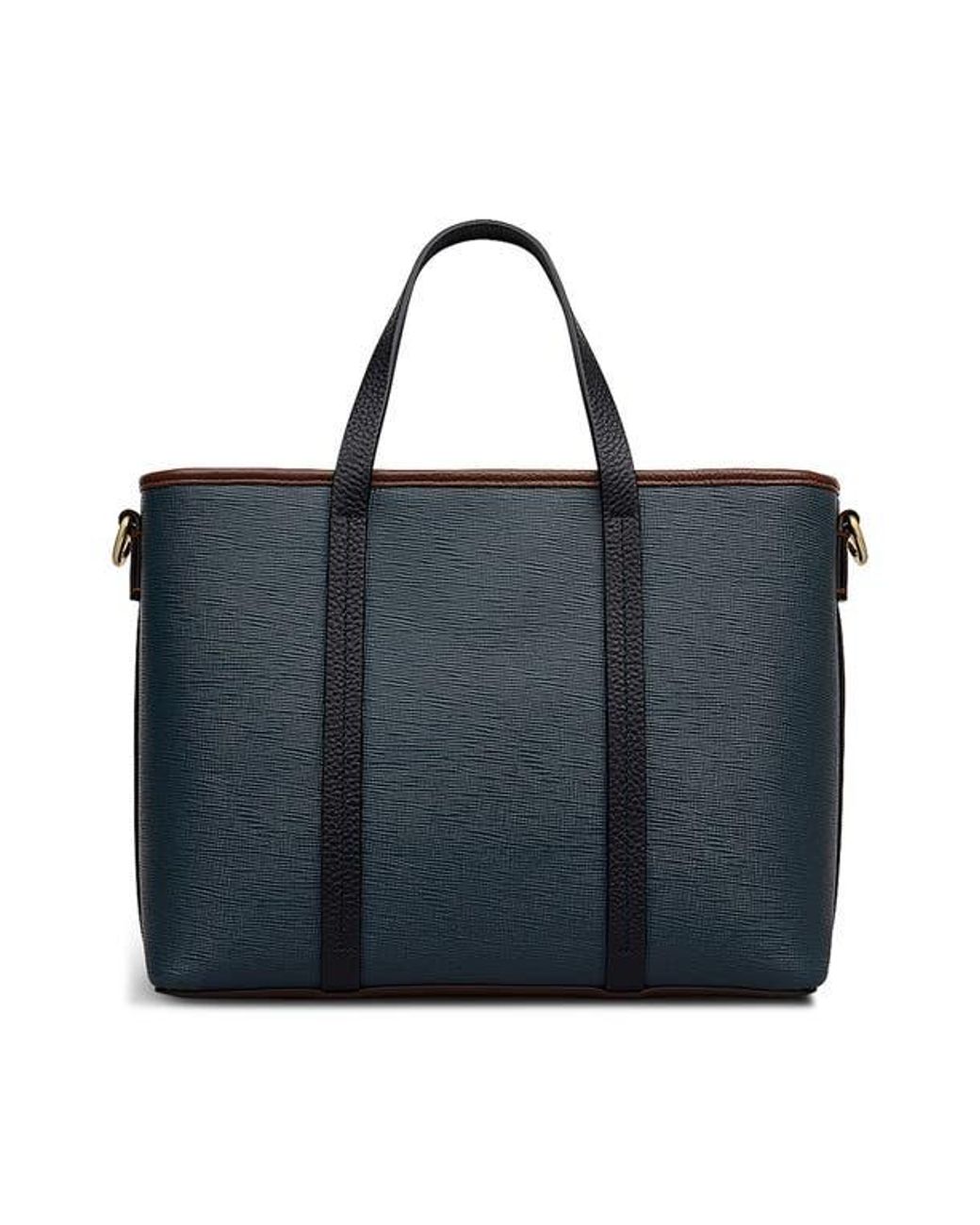 Radley Templeton Place Saffiano Leather Small Tote Bag in Blue | Lyst