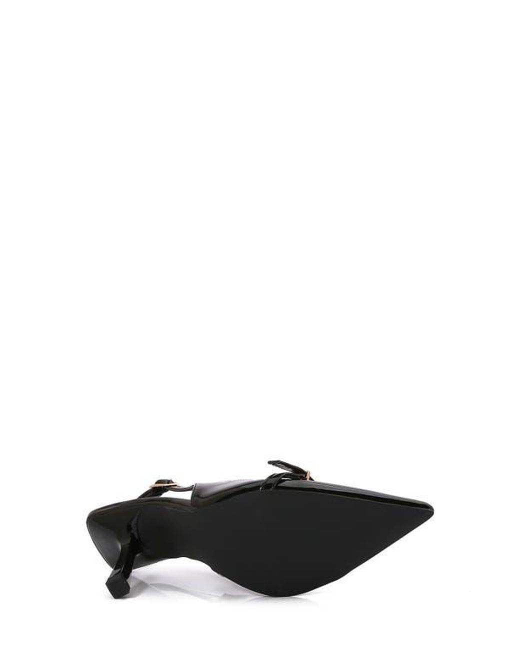 BERNESS Coraline Pointed Toe Slingback Pump in Black | Lyst
