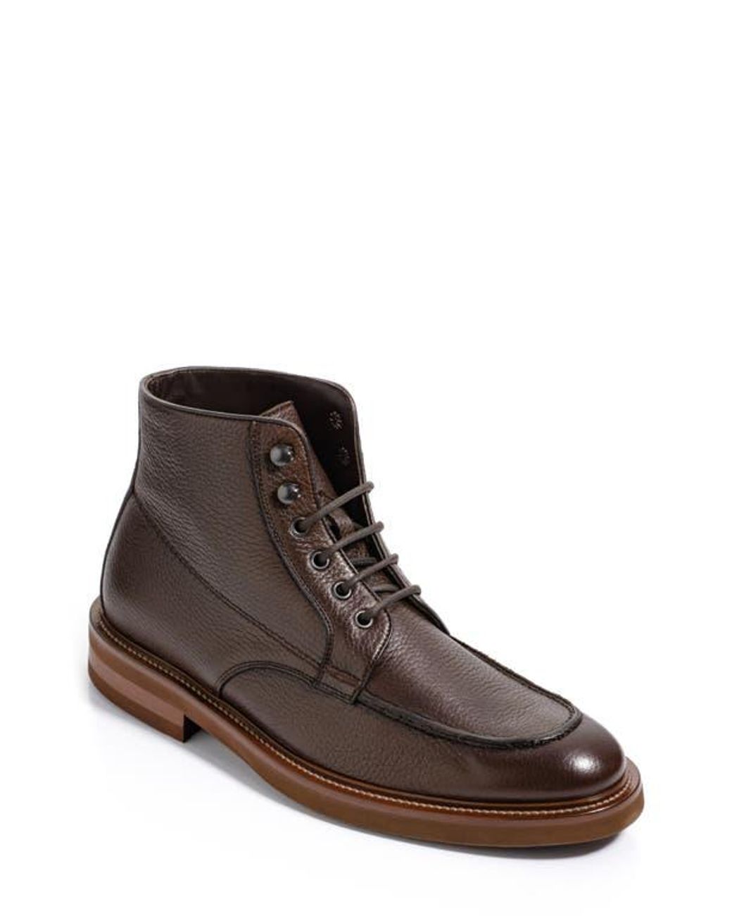 To Boot New York Freddie Moc Toe Boot in Brown for Men | Lyst