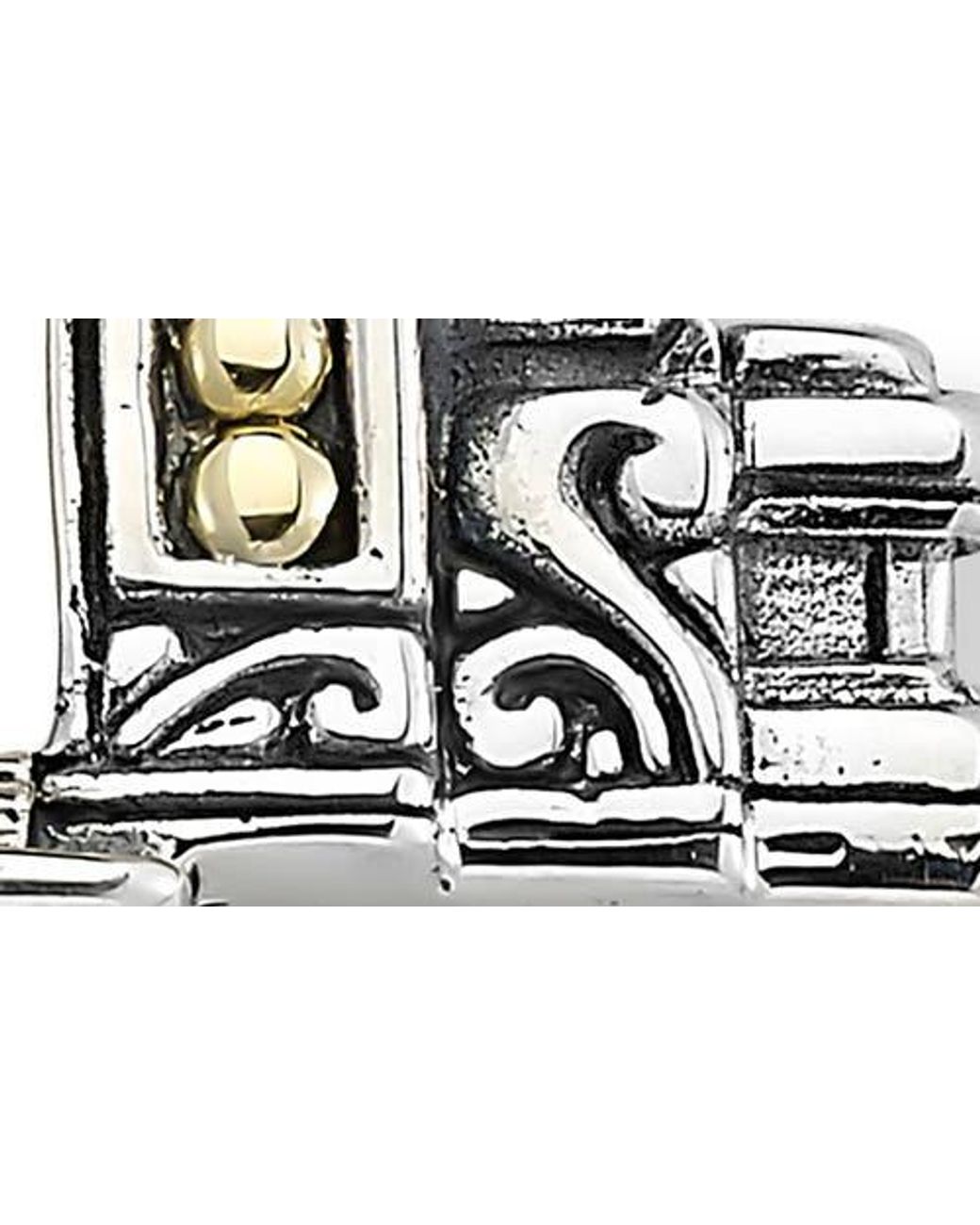 Samuel B. Two-Tone Bali Temple Pendant in White | Lyst