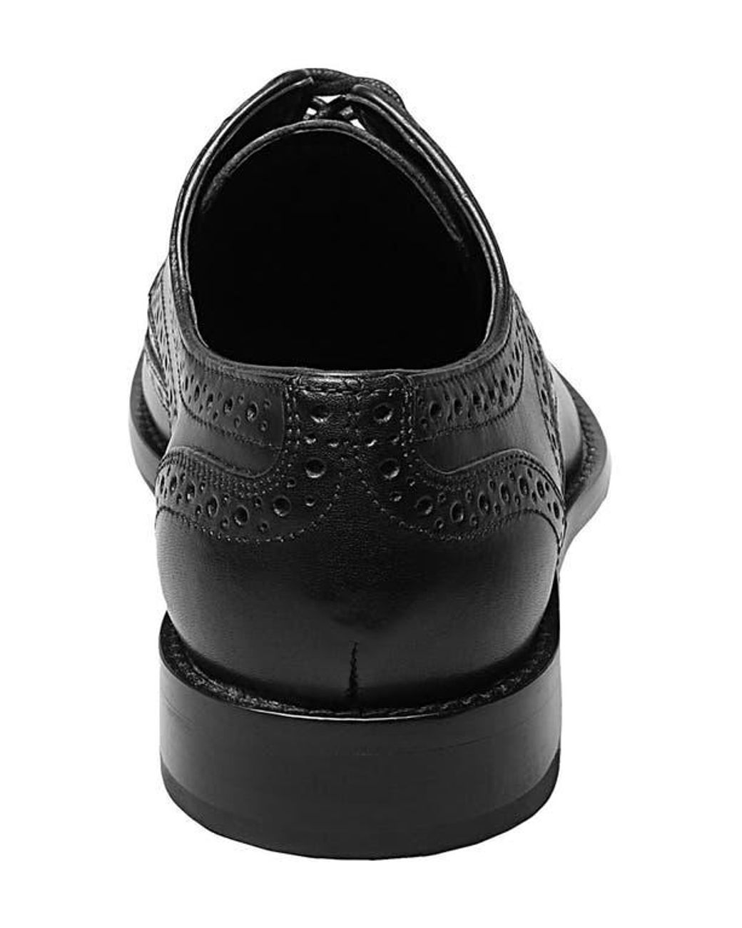 Nunn Bush Nelson Wingtip Derby in Black for Men | Lyst
