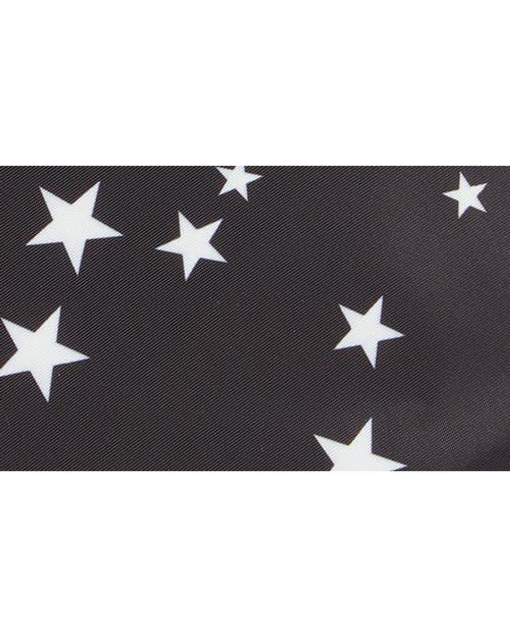 Marc Jacobs Star Print Preppy Nylon Mini Messenger Bag in Black | Lyst