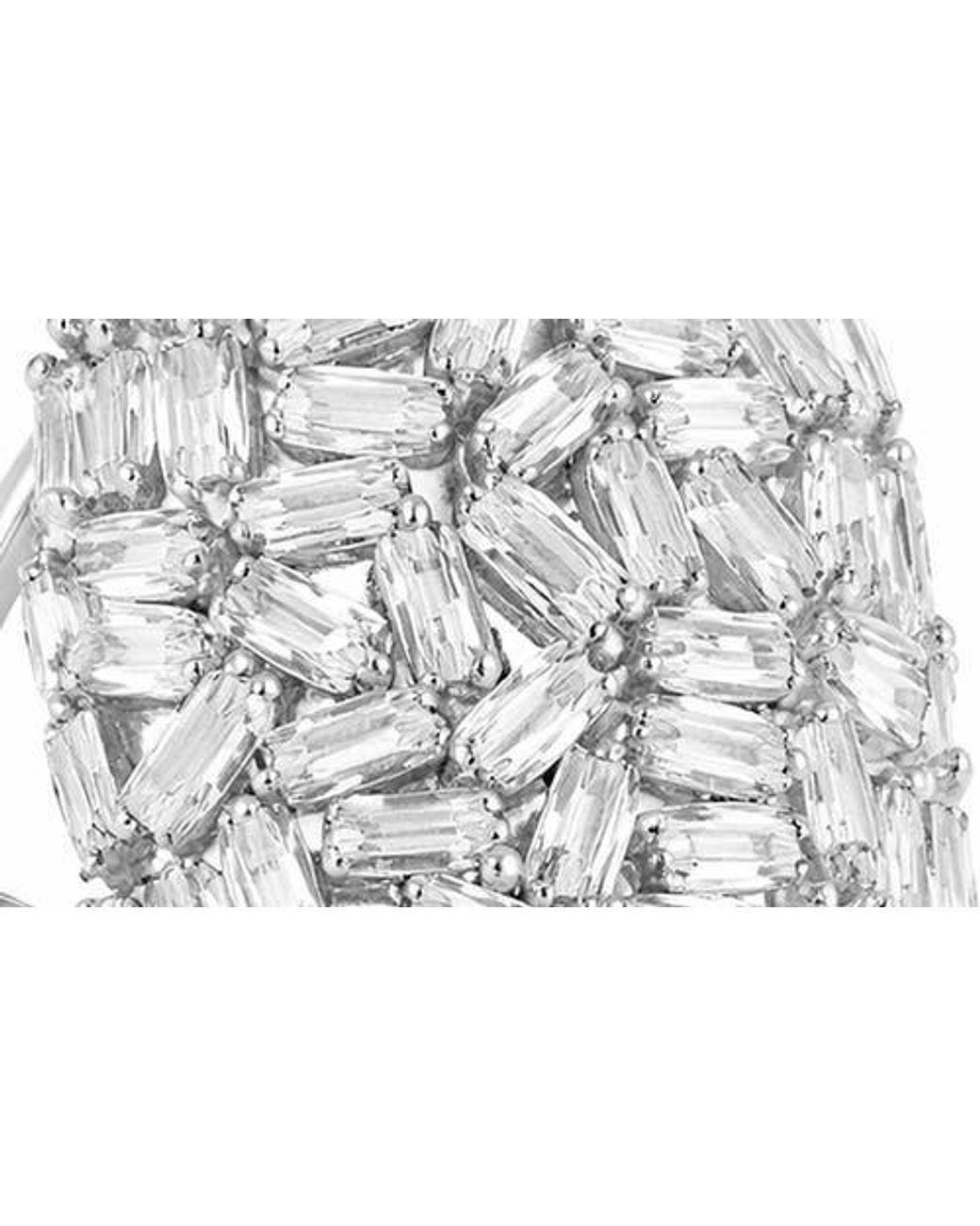 House of Frosted Topaz Ring in White | Lyst