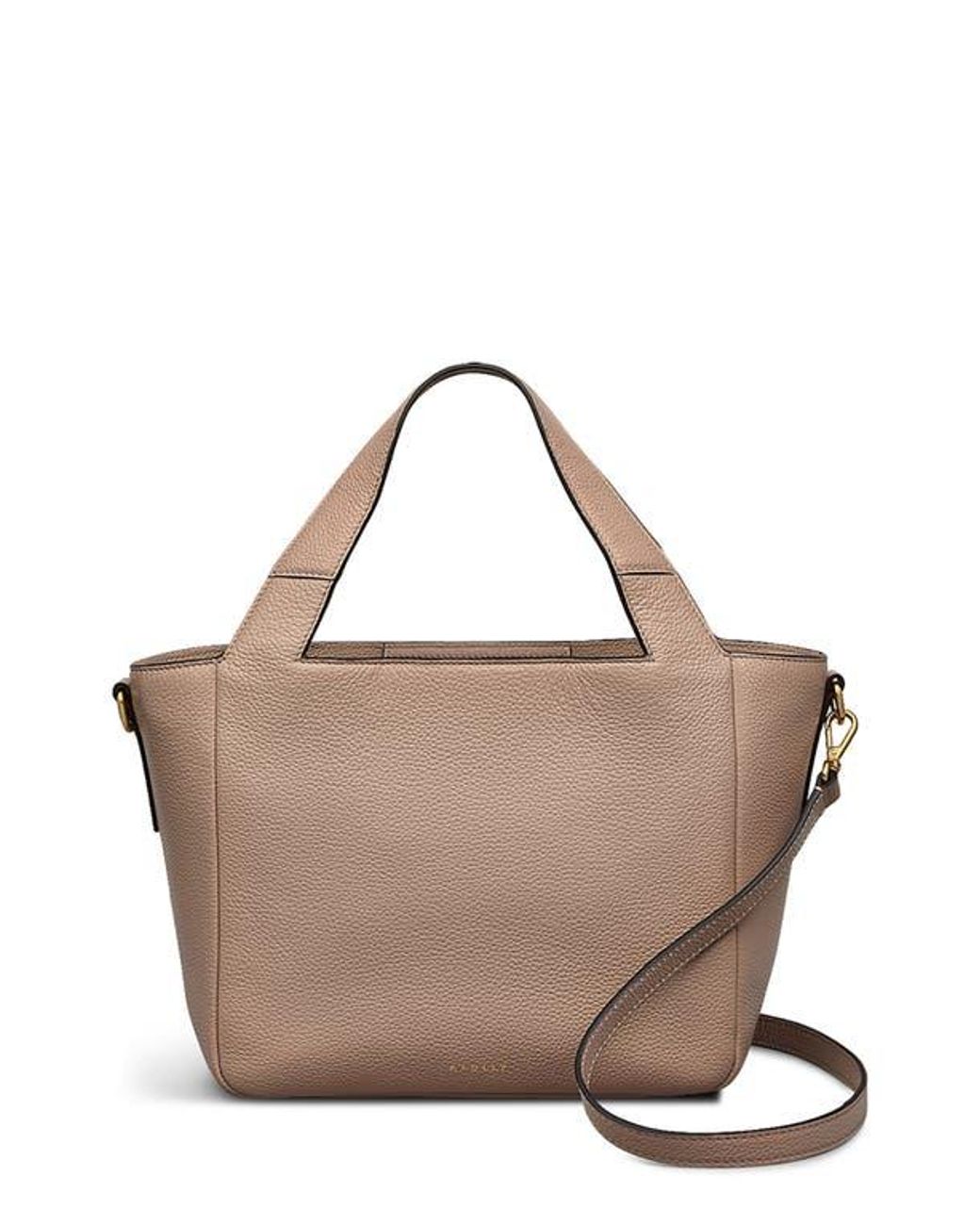 Radley Alpha Road Medium Leather Satchel in Brown | Lyst