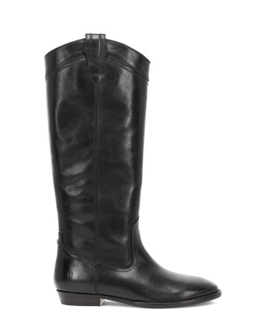 Frye Blair Western Boot in Black | Lyst