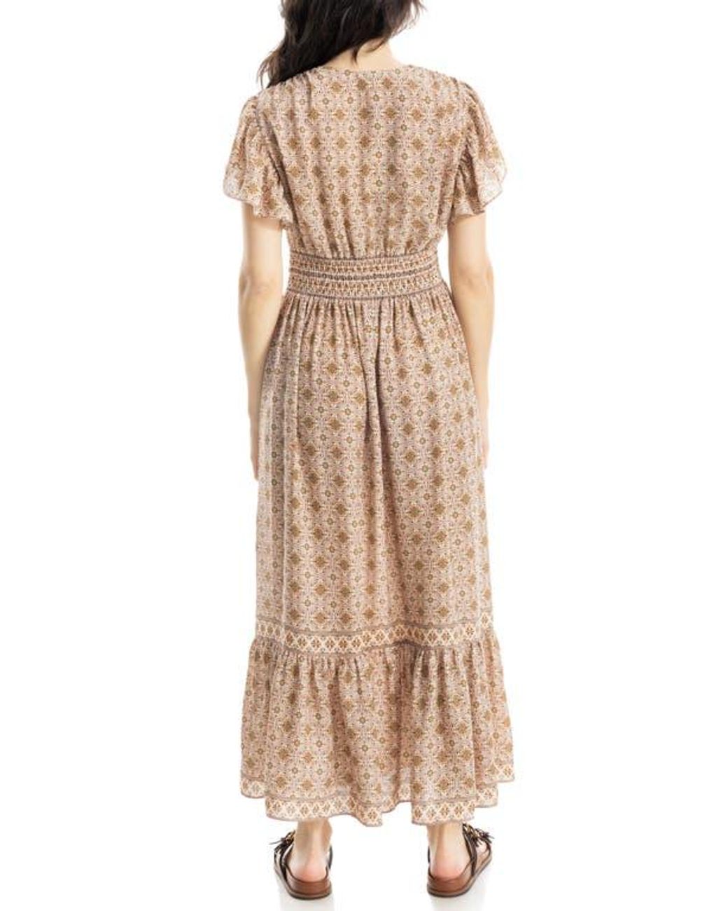 Great Description About Max Studio Flutter Sleeve Dress