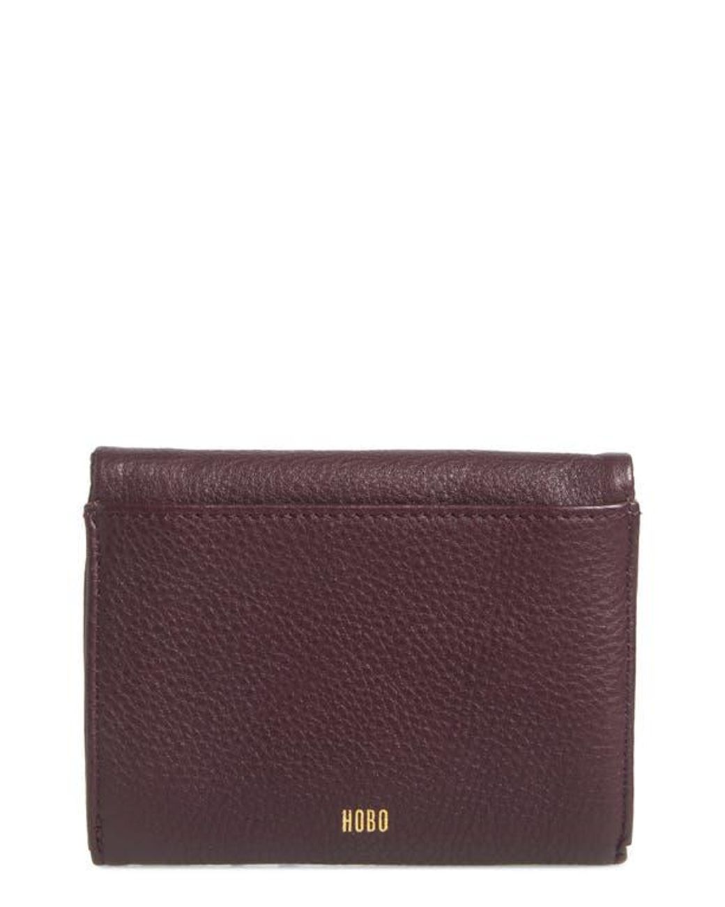 Hobo International Lumen Medium Leather Bifold Wallet in Purple | Lyst