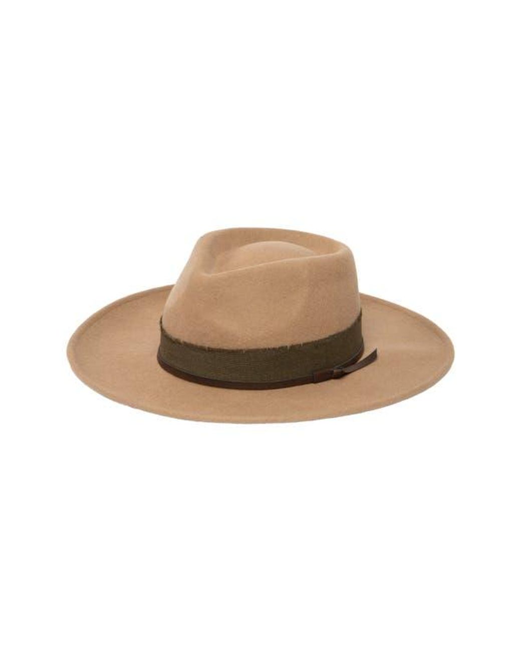 San Diego Hat Frye Pinch Crown Fedora in Natural for Men | Lyst