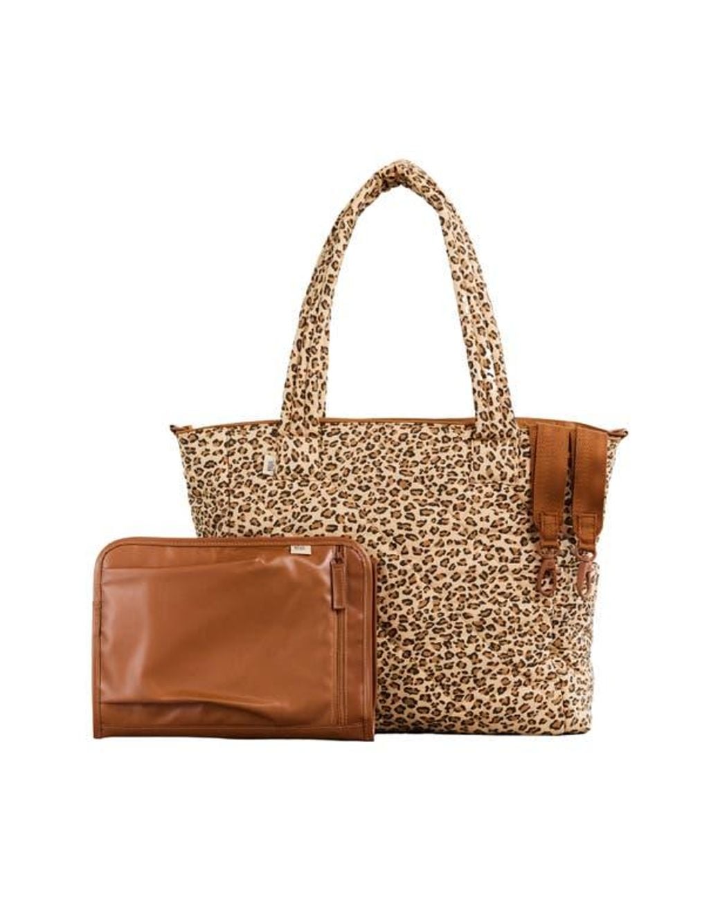 BEIS Reversible Cotton Canvas Tote Diaper Bag in Brown | Lyst