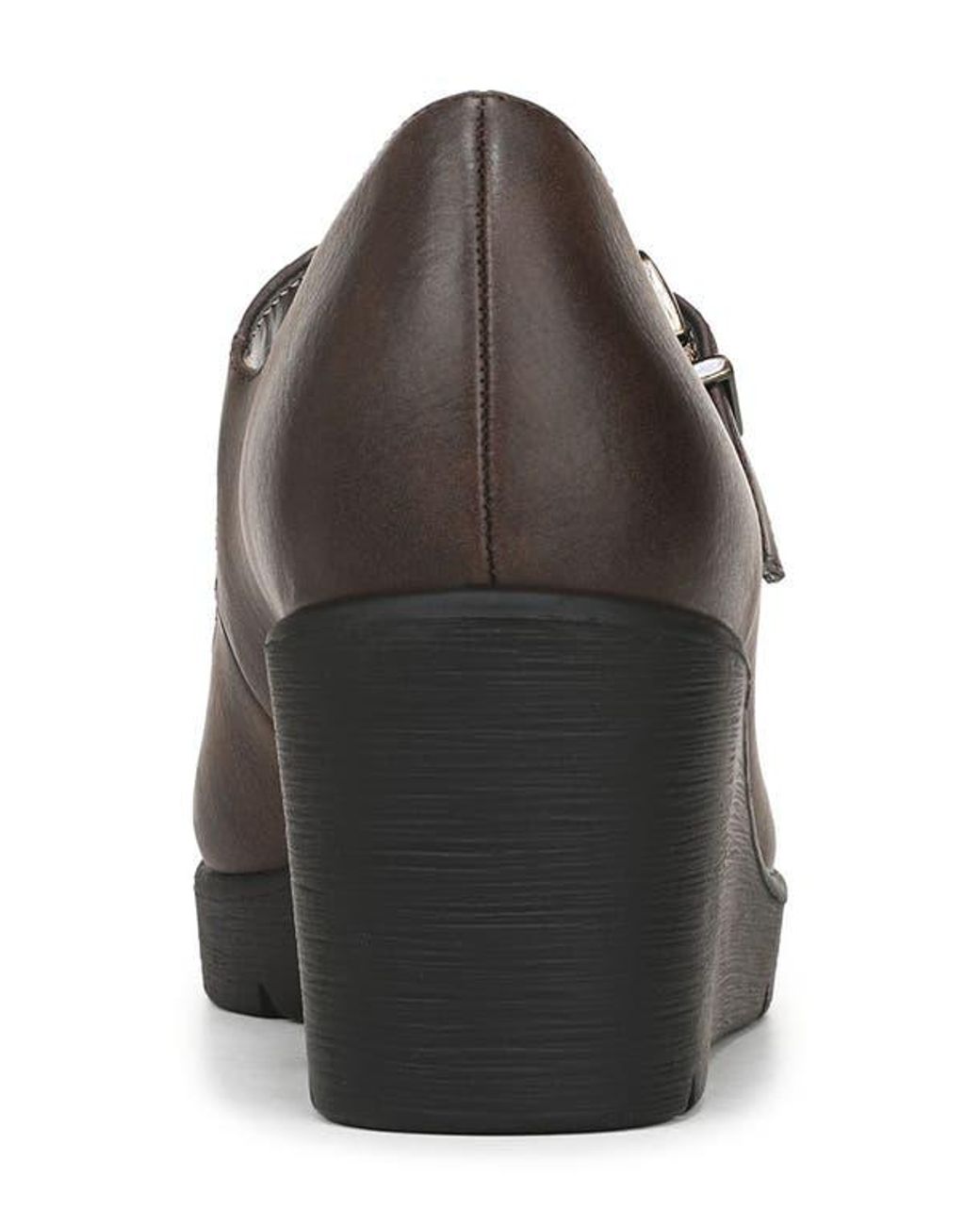 Naturalizer Adore Mary Jane Wedge Pump in Black | Lyst